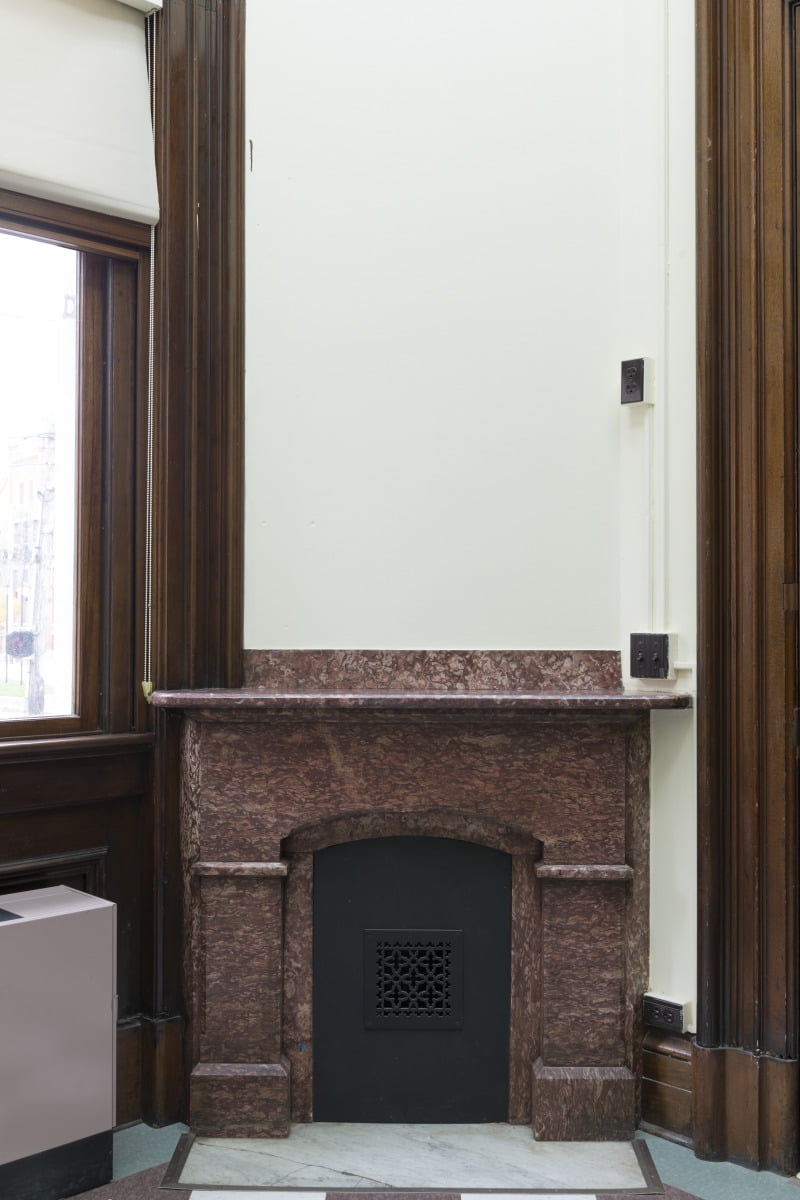 Print: Fireplace. U.S. Custom House, Portland, Maine, 2013 - Walmart.com