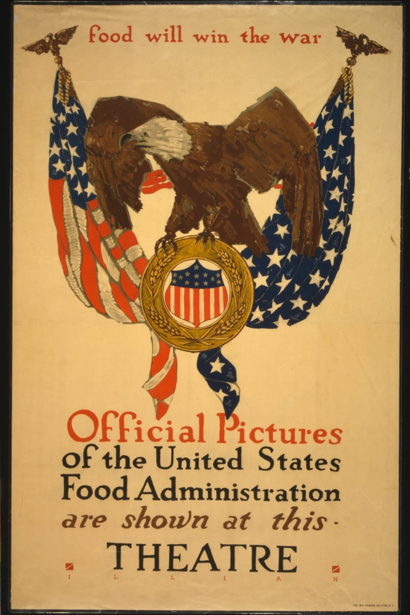 Print: Food Will Win The War Official Pictures Of The United States ...