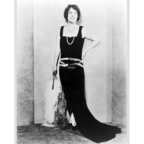 Print: Frances Alda, Soprano, Full-Length Portrait, Facing Front, circa ...