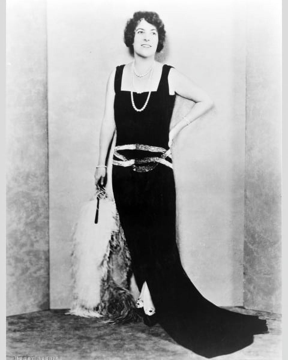 Print: Frances Alda, Soprano, Full-Length Portrait, Facing Front, circa ...