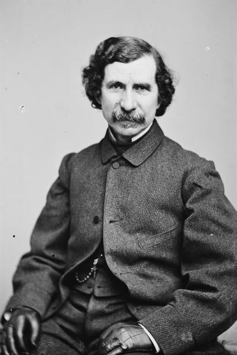 Print: G.P.A. Healy, circa 1855 - Walmart.com