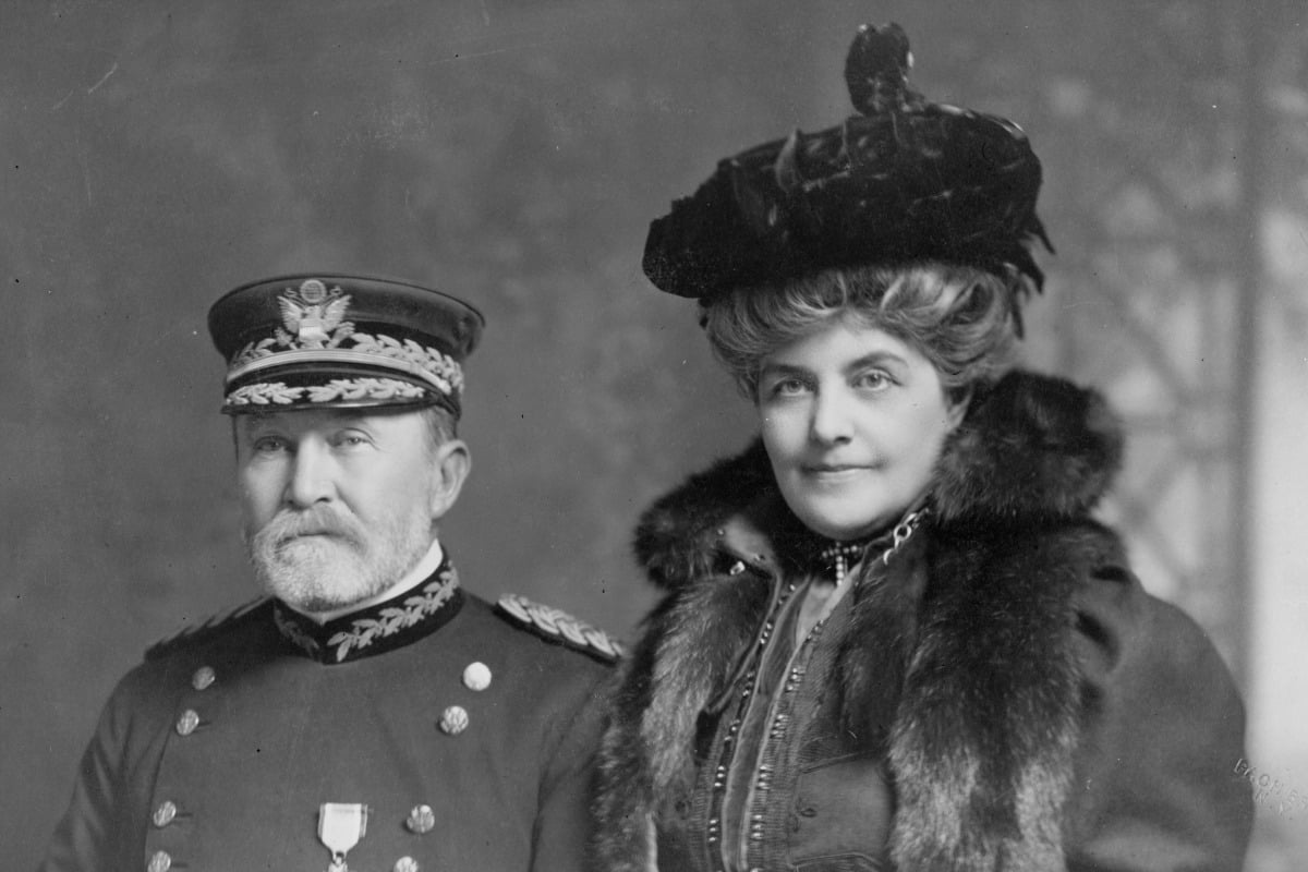 Print: Gen. Frederick Dent Grant, Head-And-Shoulders Portrait, Facing ...