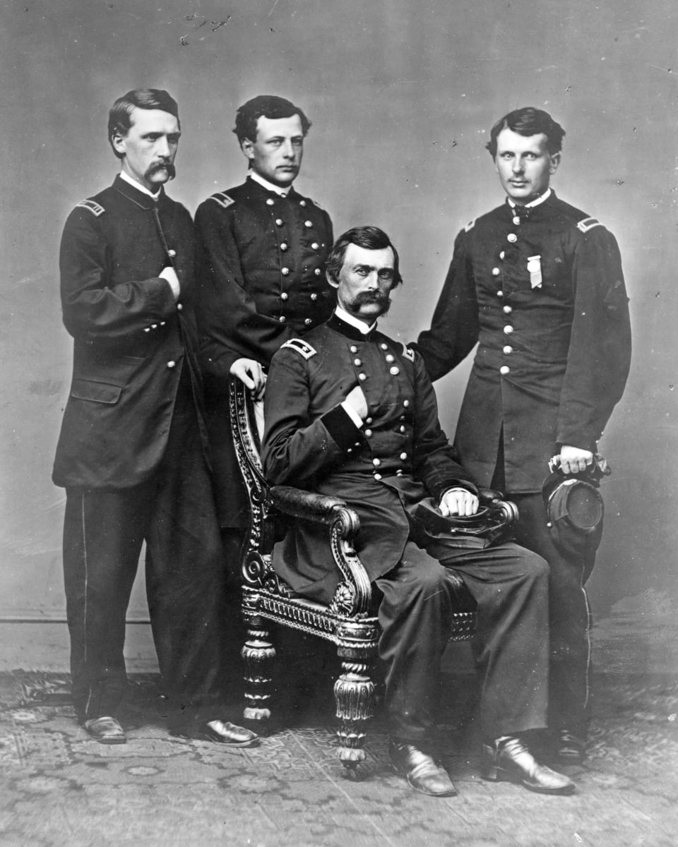 Print: General Charles Griffin, Full-Length Portrait, Seated, With ...