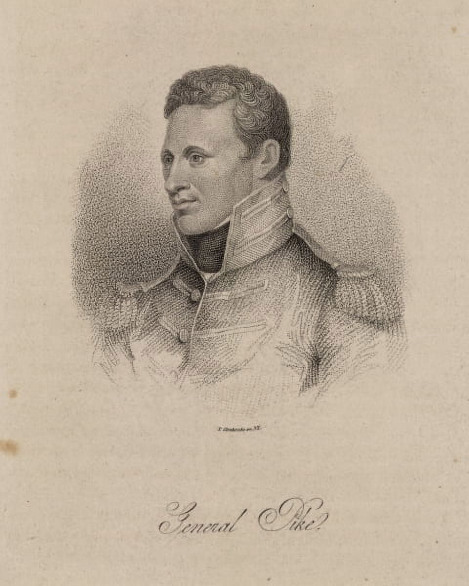Print: General Pike, 1814 - Walmart.com