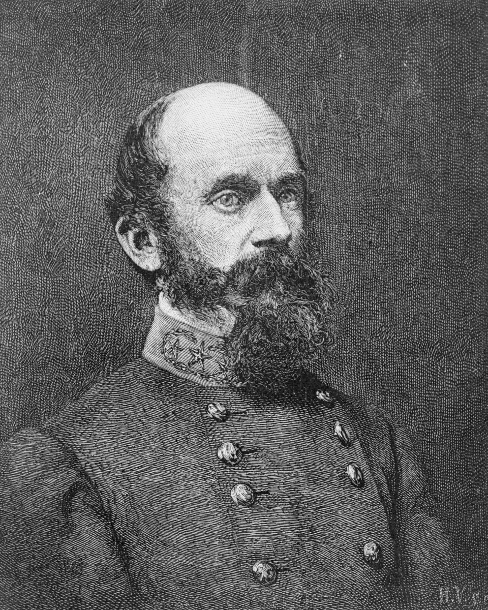 Print: General Richard S. Ewell--General Ewell, Of Jackson's Corps, Was ...
