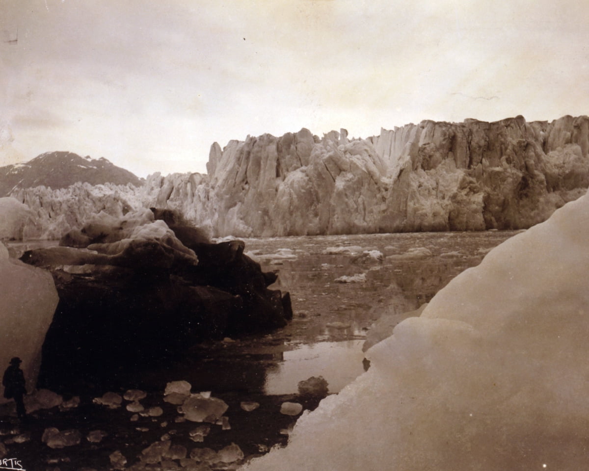 Print: Glaciers, Alaska, 1899 - Walmart.com