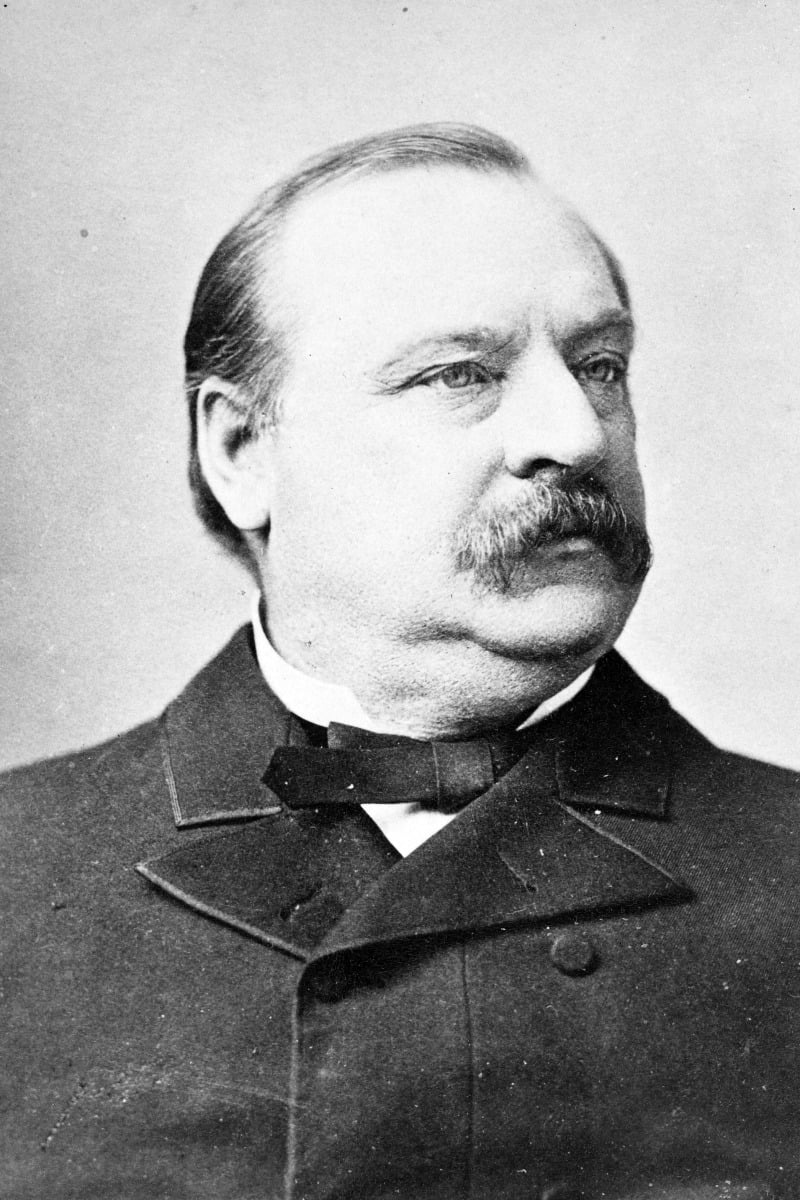Print: Grover Cleveland, Head-And-Shoulders Portrait, Facing Right ...