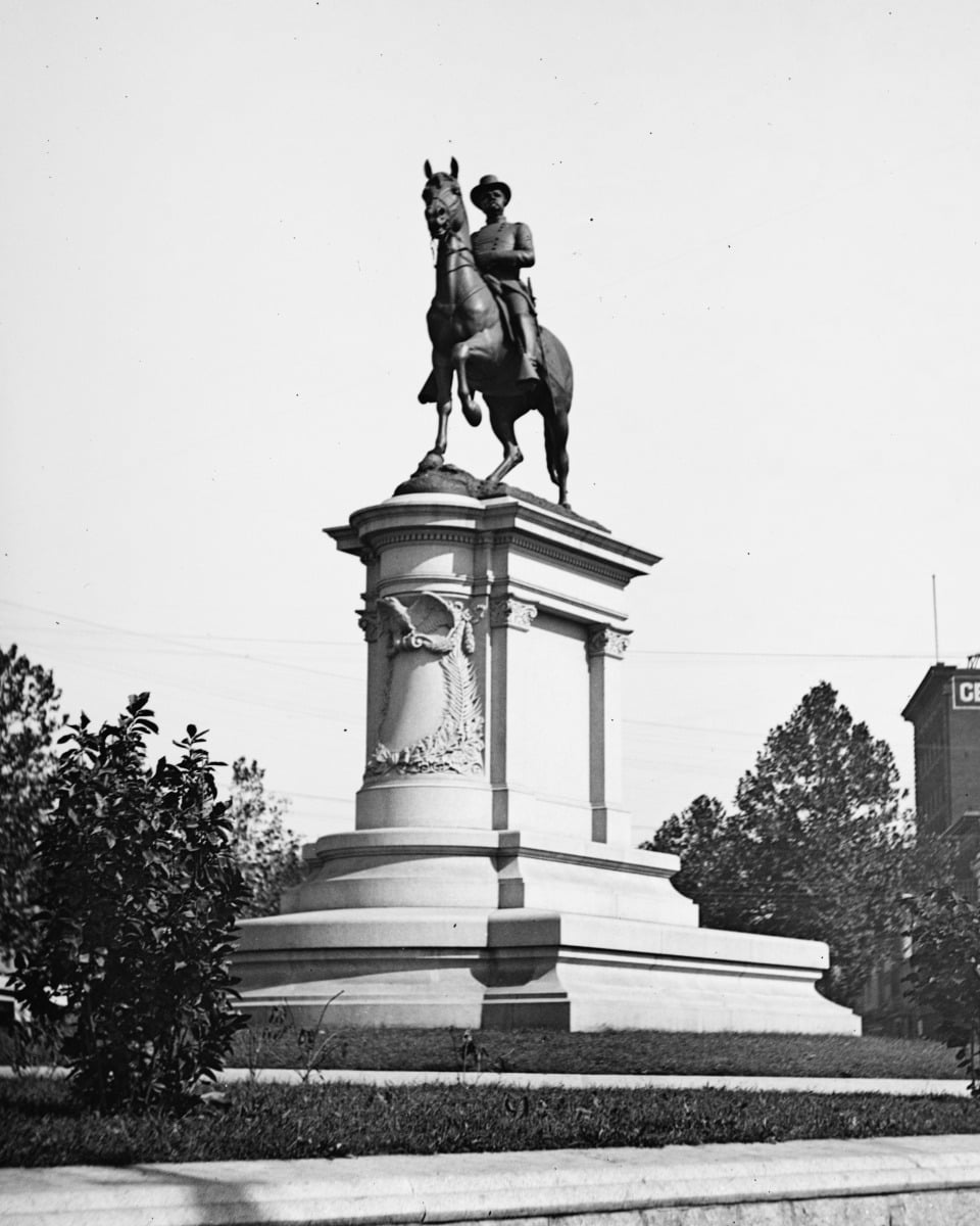 Print: Hancock Statue, circa 1918 - Walmart.com
