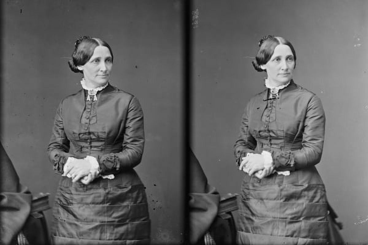 Print: Hayes, Mrs. Rutherford B., Wife Of President, circa 1865 ...