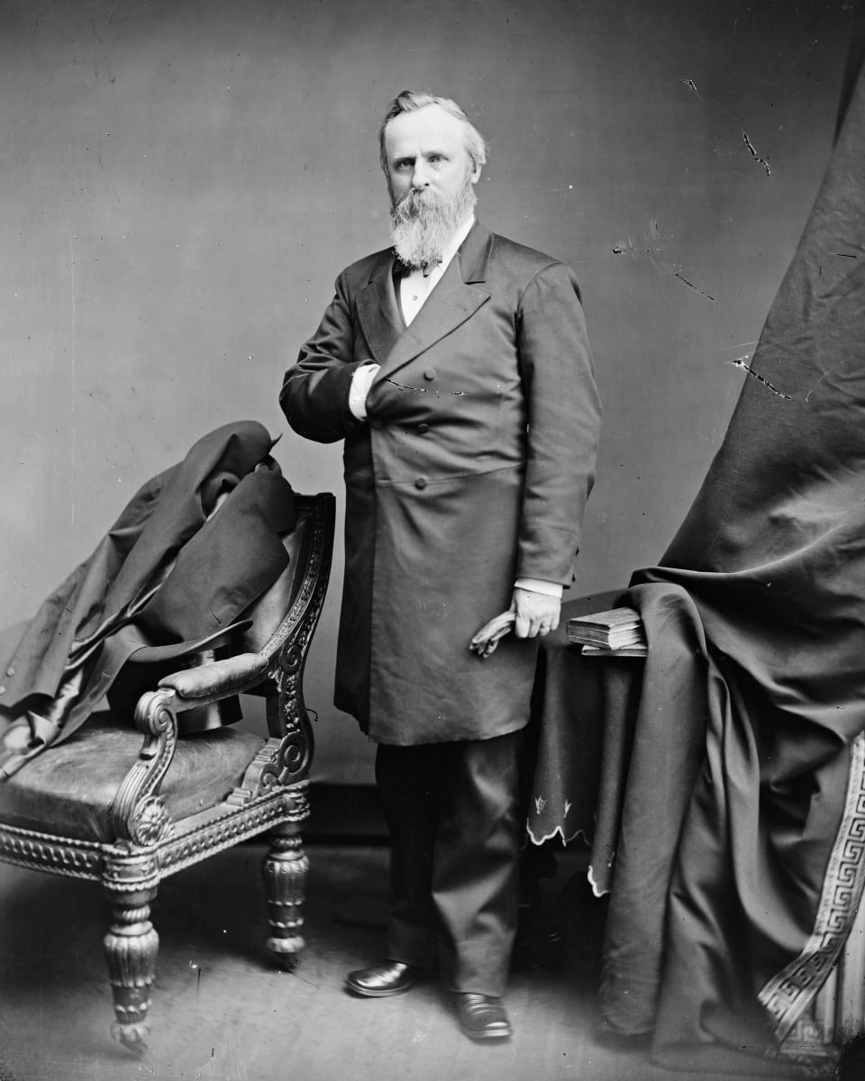 Print: Hayes, President Rutherford B. (Full Length), circa 1865 ...