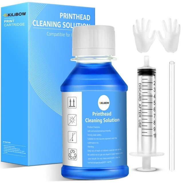 Print Head Cleaning Kit 100ml for HP Printhead Cleaning Accessory for ...