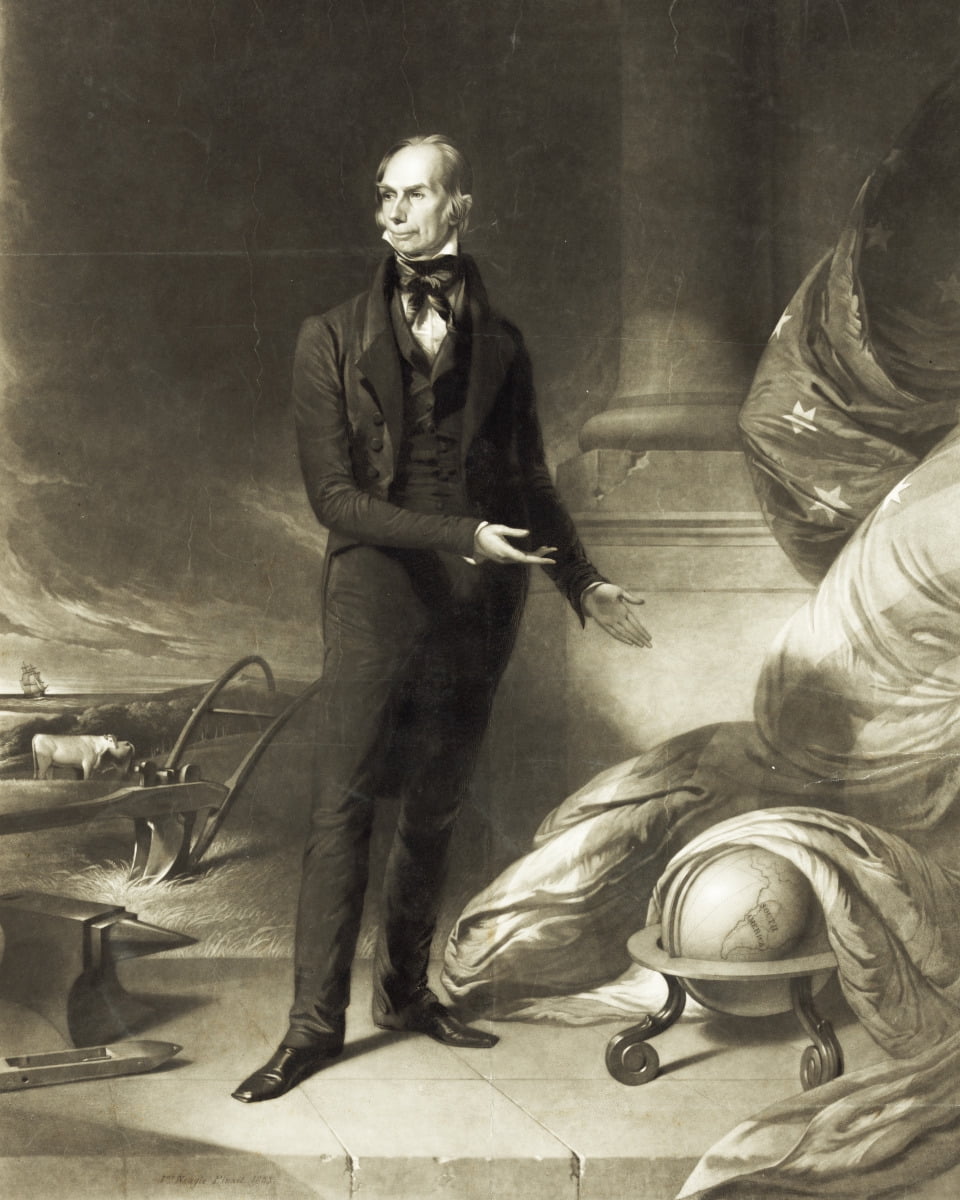 Print: Henry Clay, 1843 - Walmart.com