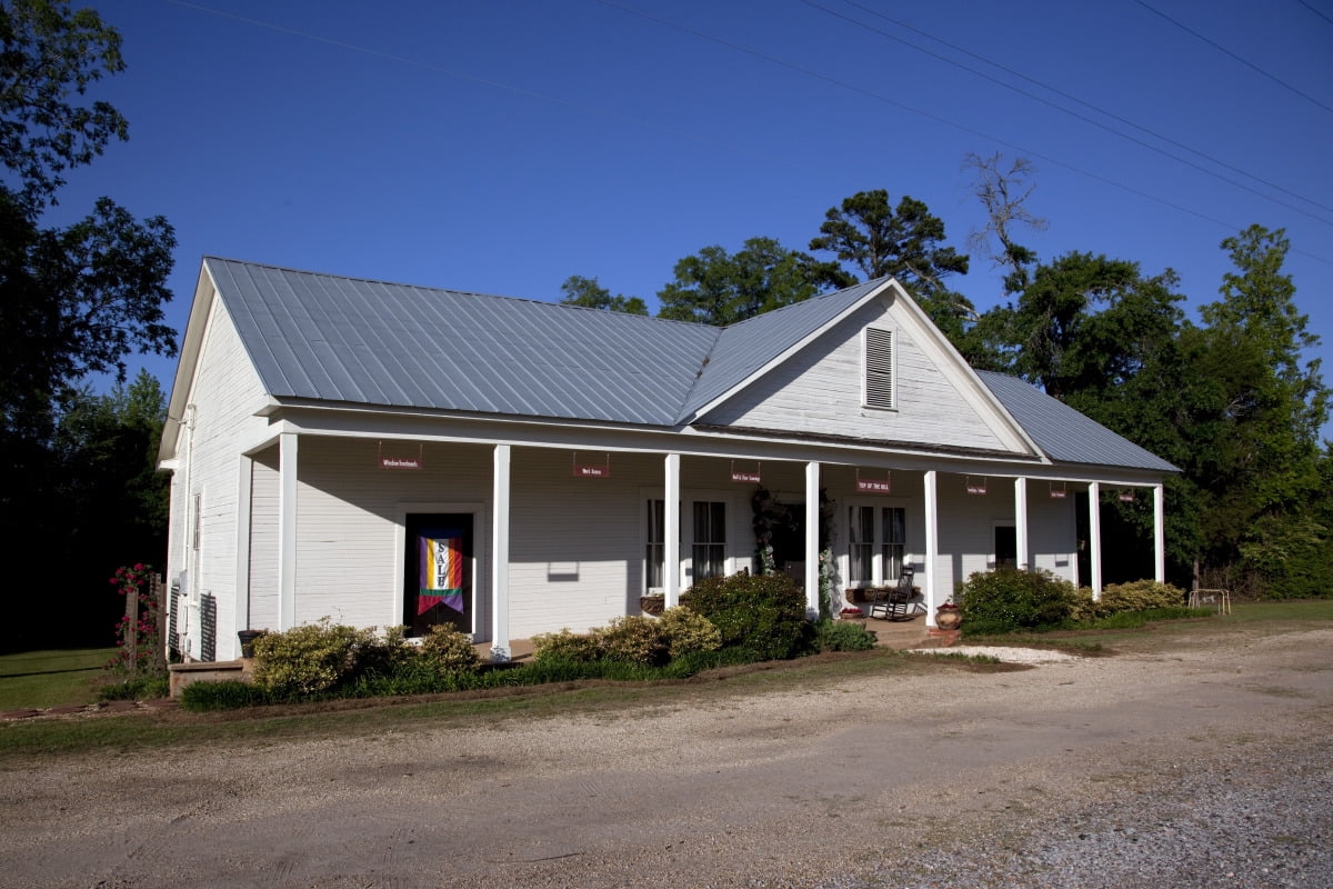 Print: Historic Buildings In Perdue Hill, Alabama, 2010 - Walmart.com
