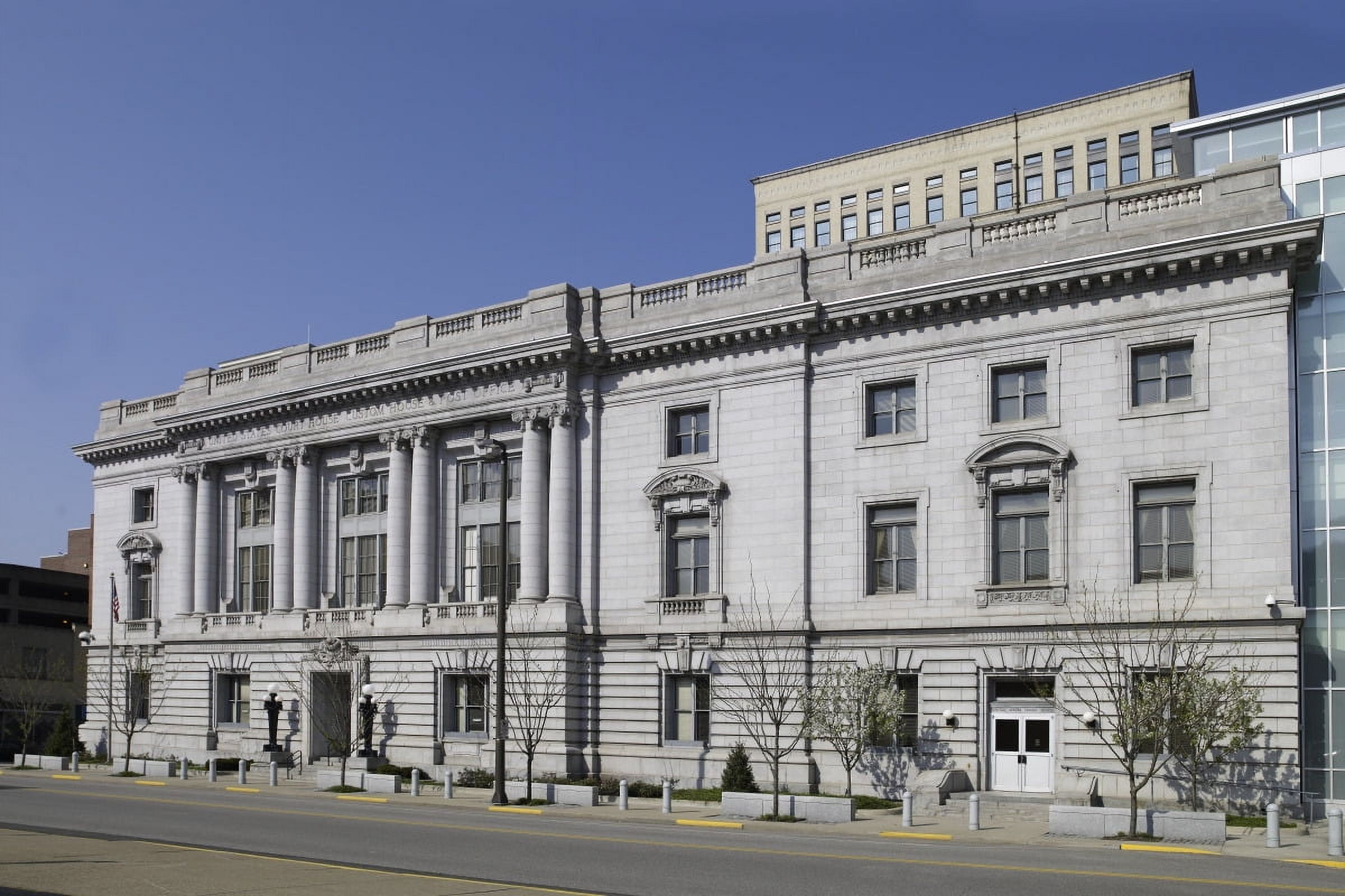 Print: Historic Courthouse, Federal Building And U.S. Courthouse ...