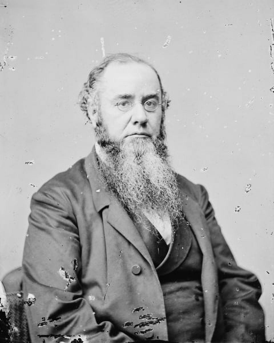 Print: Hon. Edwin Stanton, circa 1855 - Walmart.com
