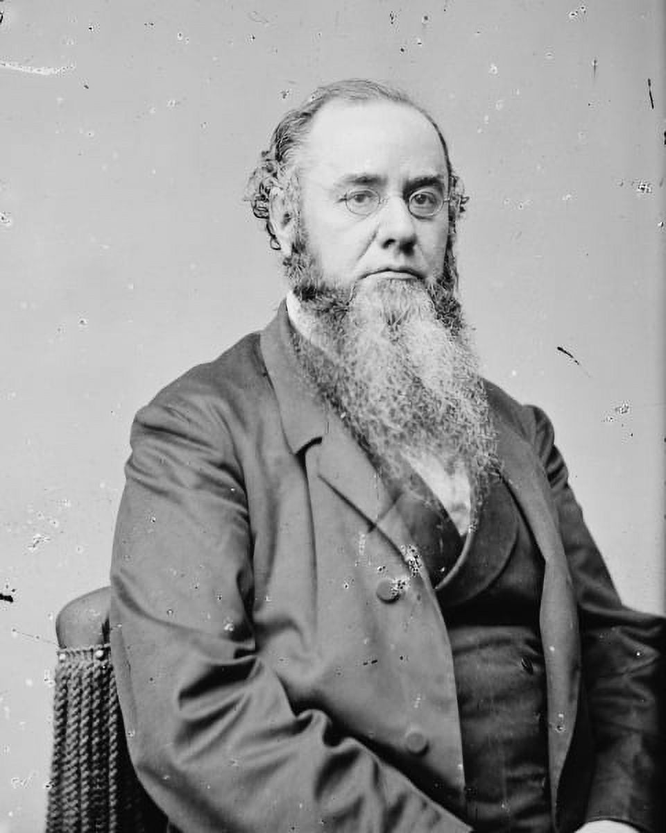 Print: Hon. Edwin Stanton, circa 1855 - Walmart.com