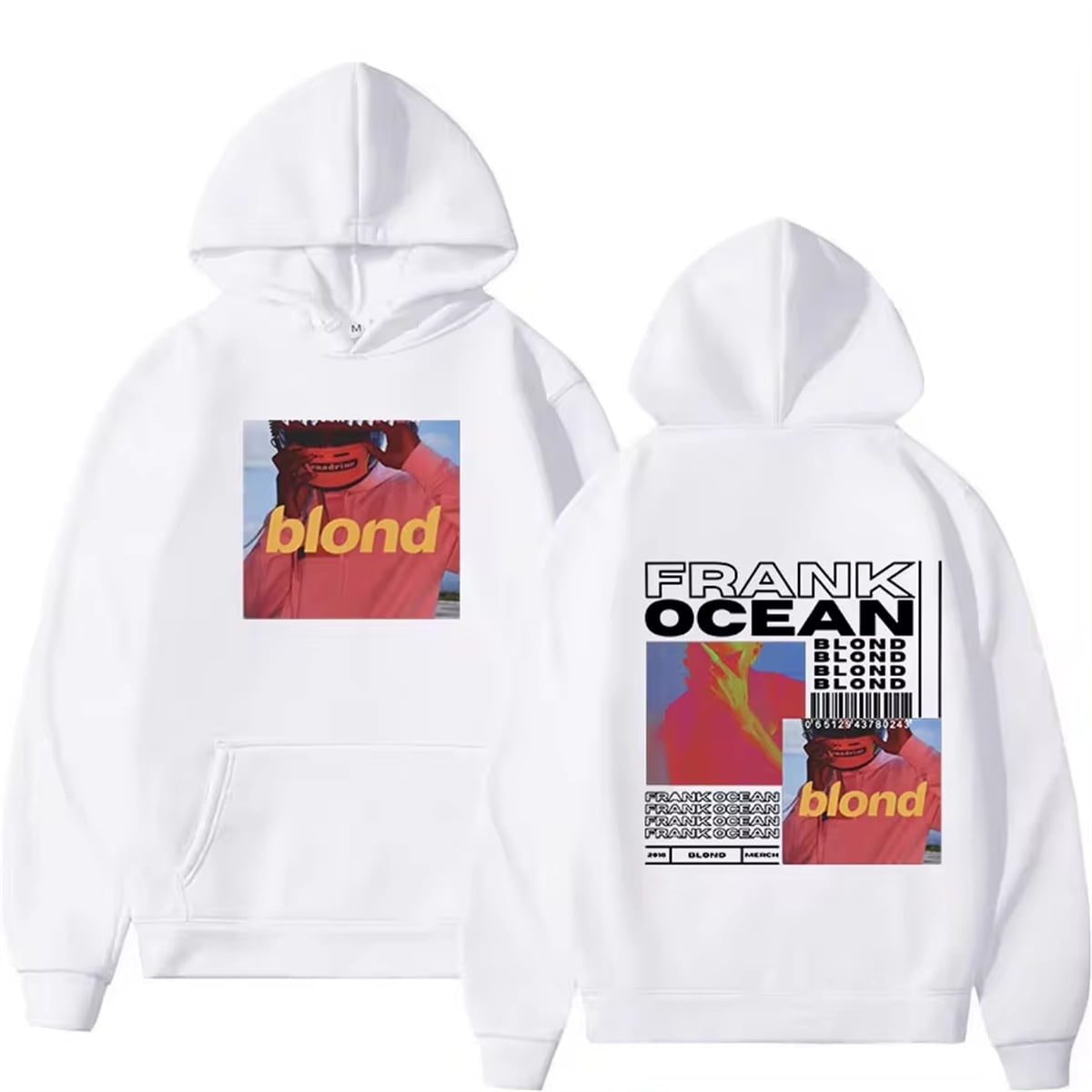 Print Hoodie Frank Rapper Blond Album Hoodie Ocean Merch Pullover Tops Streetwear Women Men ...