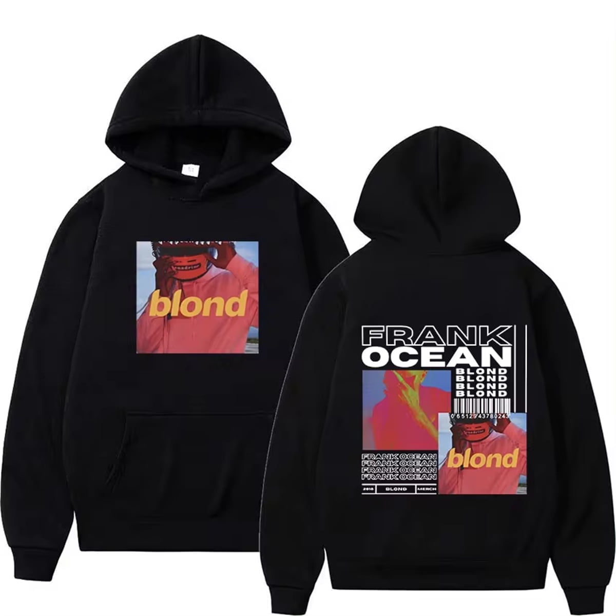 Print Hoodie Frank Rapper Blond Album Hoodie Ocean Merch Pullover Tops Streetwear Women Men ...