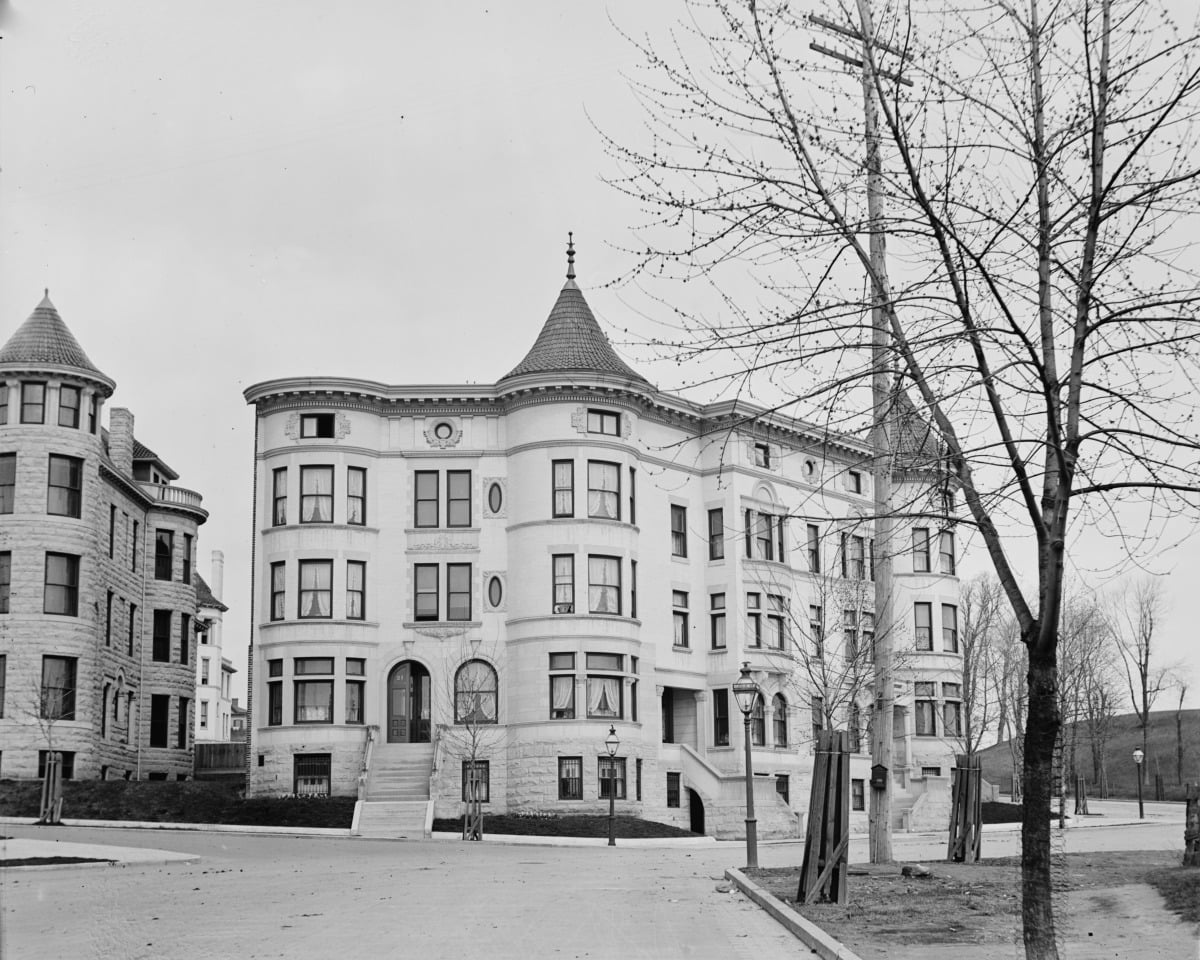 Print: House Of Jas. Wilson, Conn. Ave., Washington, D.C., circa 1918 ...