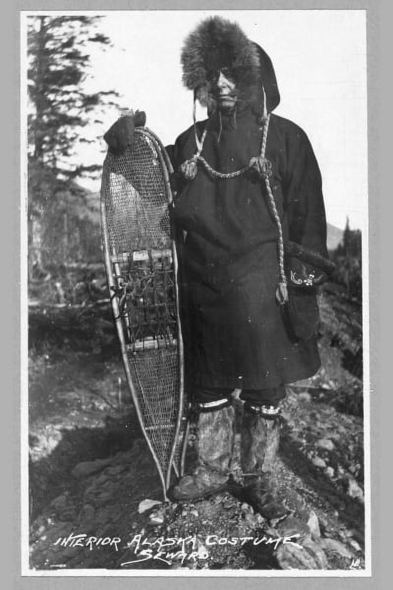 Print: Interior Alaska Costume, circa 1900 - Walmart.com