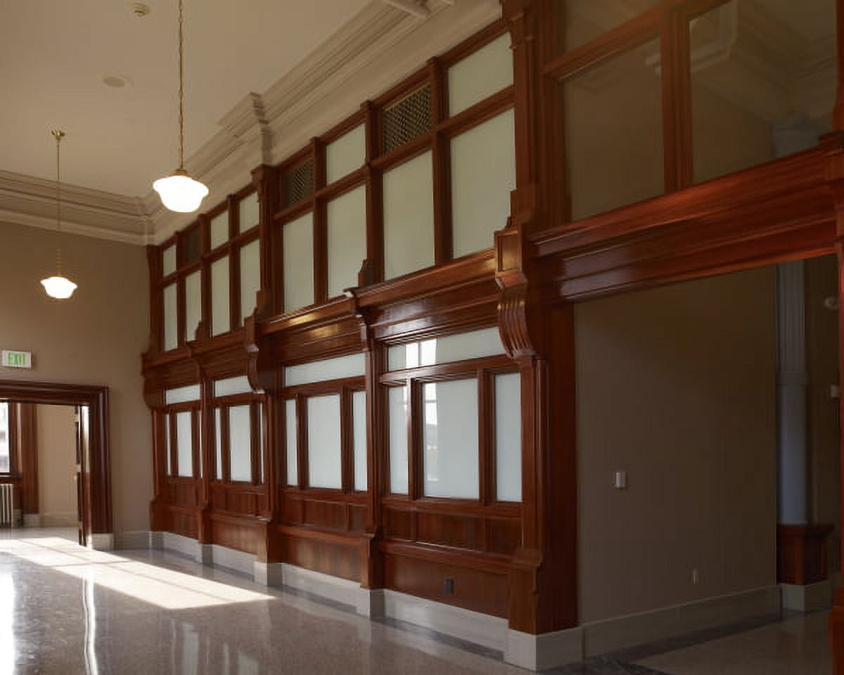 Print: Interior Lobby, Federal Building And U.S. Courthouse, Port Huron ...