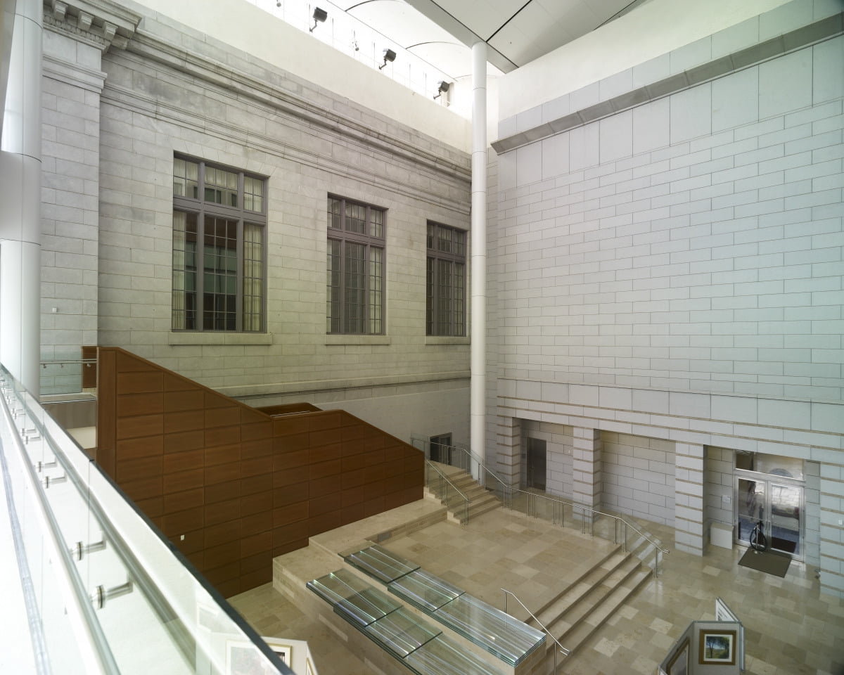 Print: Interior Lobby, Federal Building And U.S. Courthouse, Wheeling ...