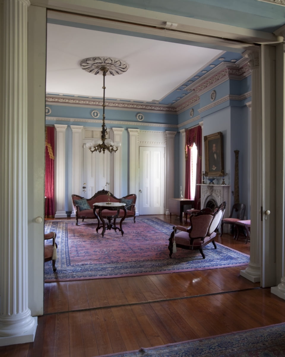 Print: Interior Parlor, Sturdivant Hall, Selma, Alabama, 2010 - Walmart.com