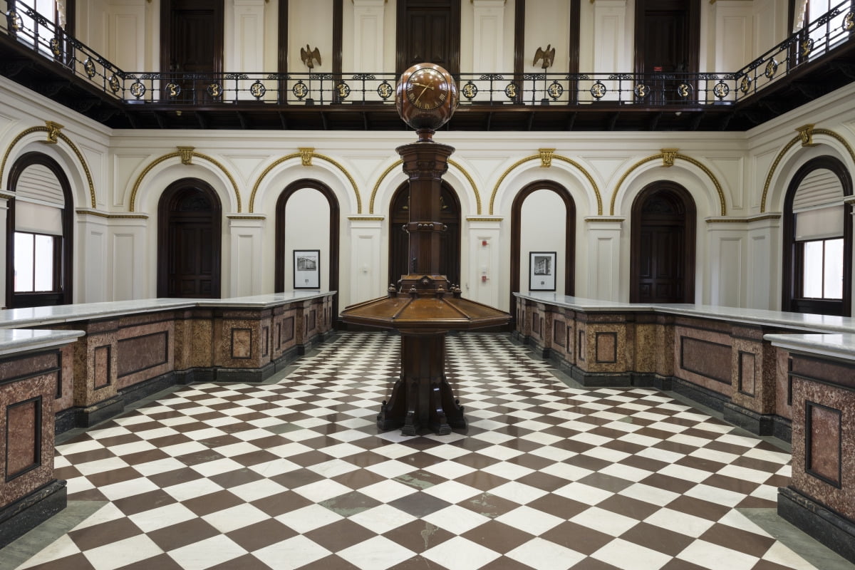 Print: Interior. U.S. Custom House, Portland, Maine, 2013 - Walmart.com