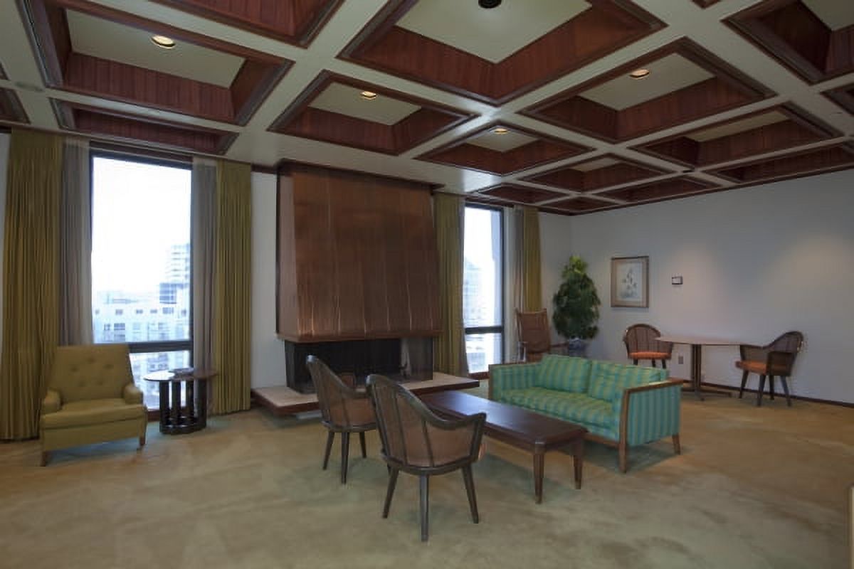 Print: Interior View Of The Lbj Suite Of Offices, J.J. Pickle Federal ...