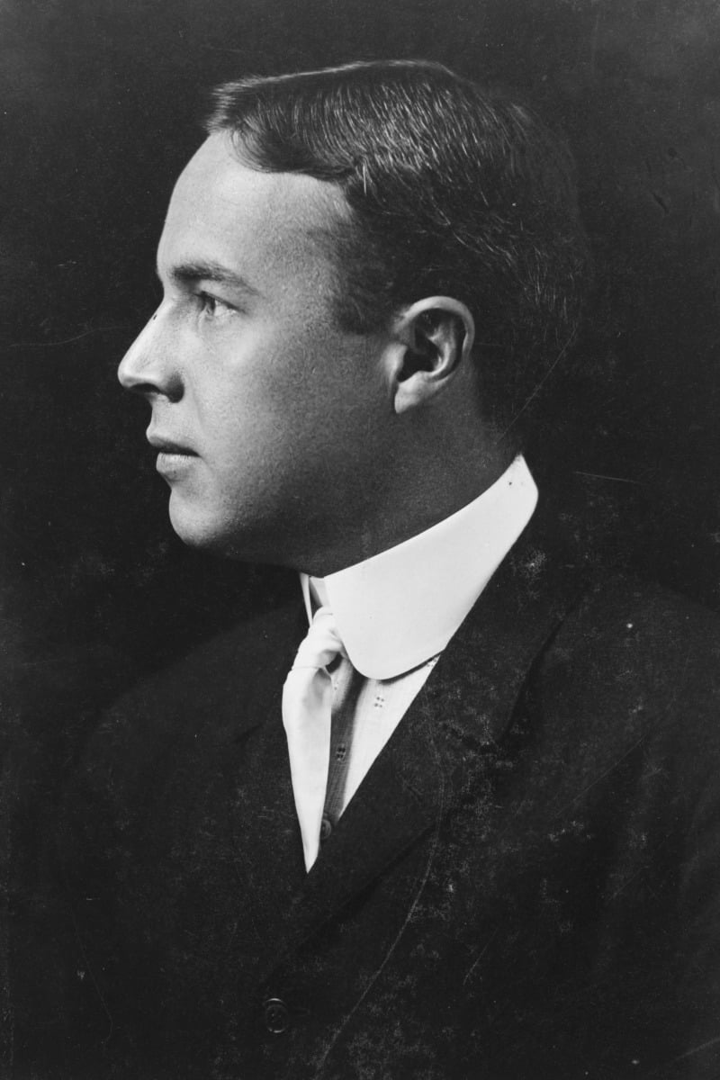 Print: J.H. Holliday, Head-And-Shoulders Portrait, Facing Left, 1905 ...