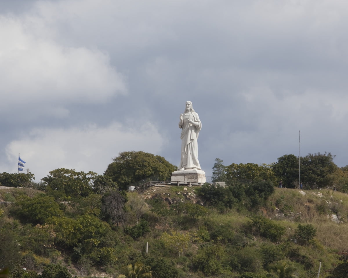 Print: Jesus Christ Statue, Havana, Cuba, 2010 - Walmart.com