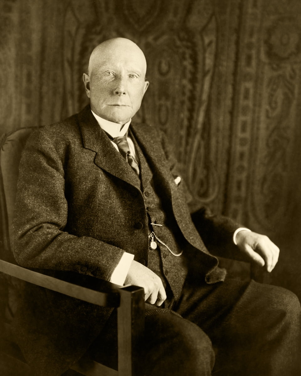 Print: John D. Rockefeller, Three-Quarter Length Portrait, Seated ...