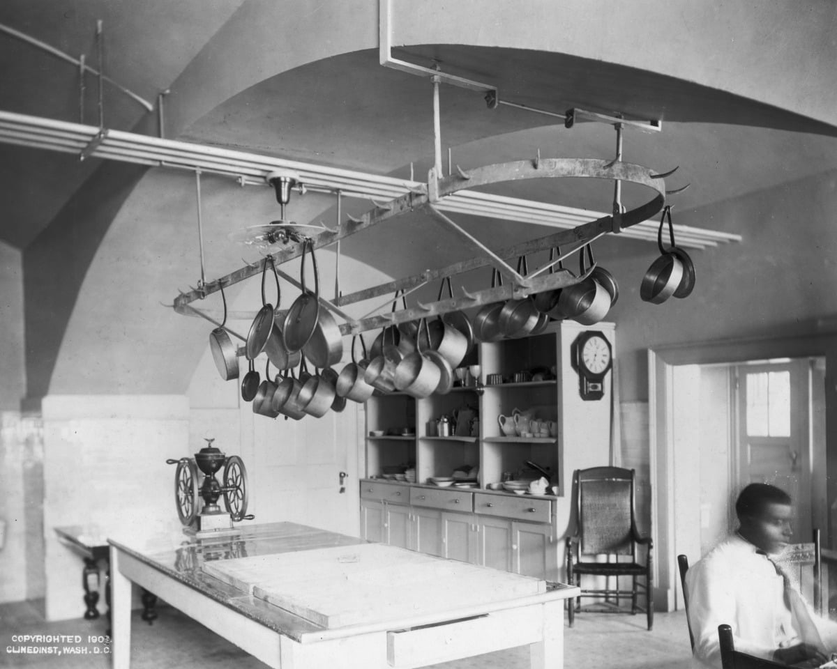 Print: Kitchen, New White House, 1902 - Walmart.com