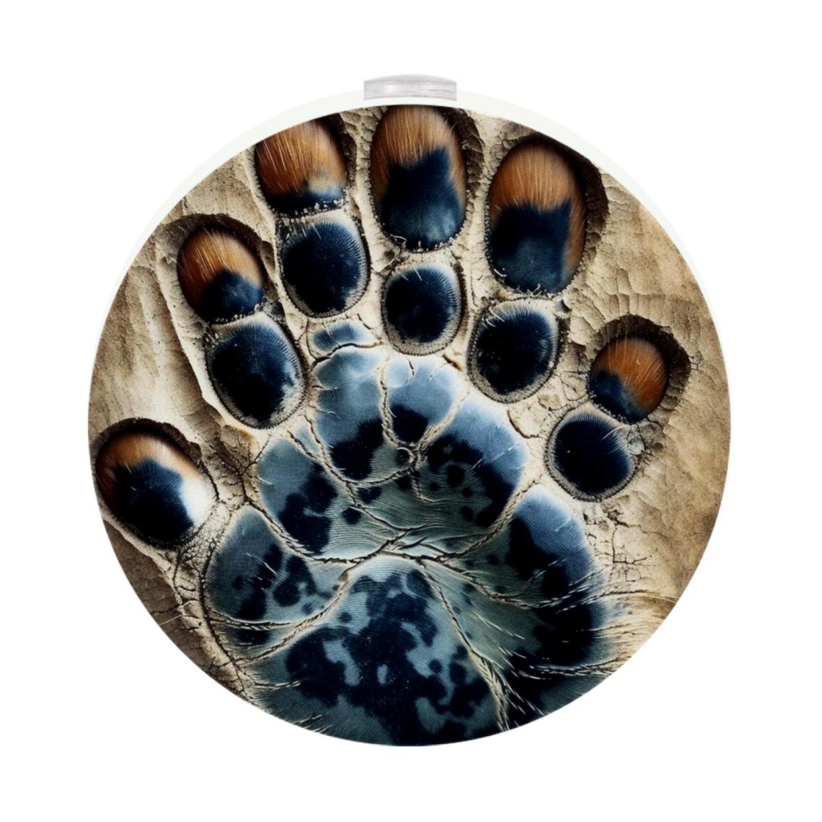 Print LED Circular Night Lights - 2 Pack, Wall Light, Small LED Light ...