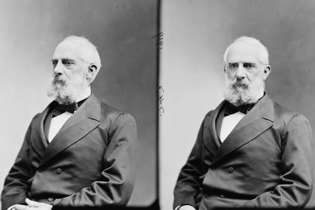 Print: Landers, Hon. Edward, Wash Territory, circa 1865 - Walmart.com