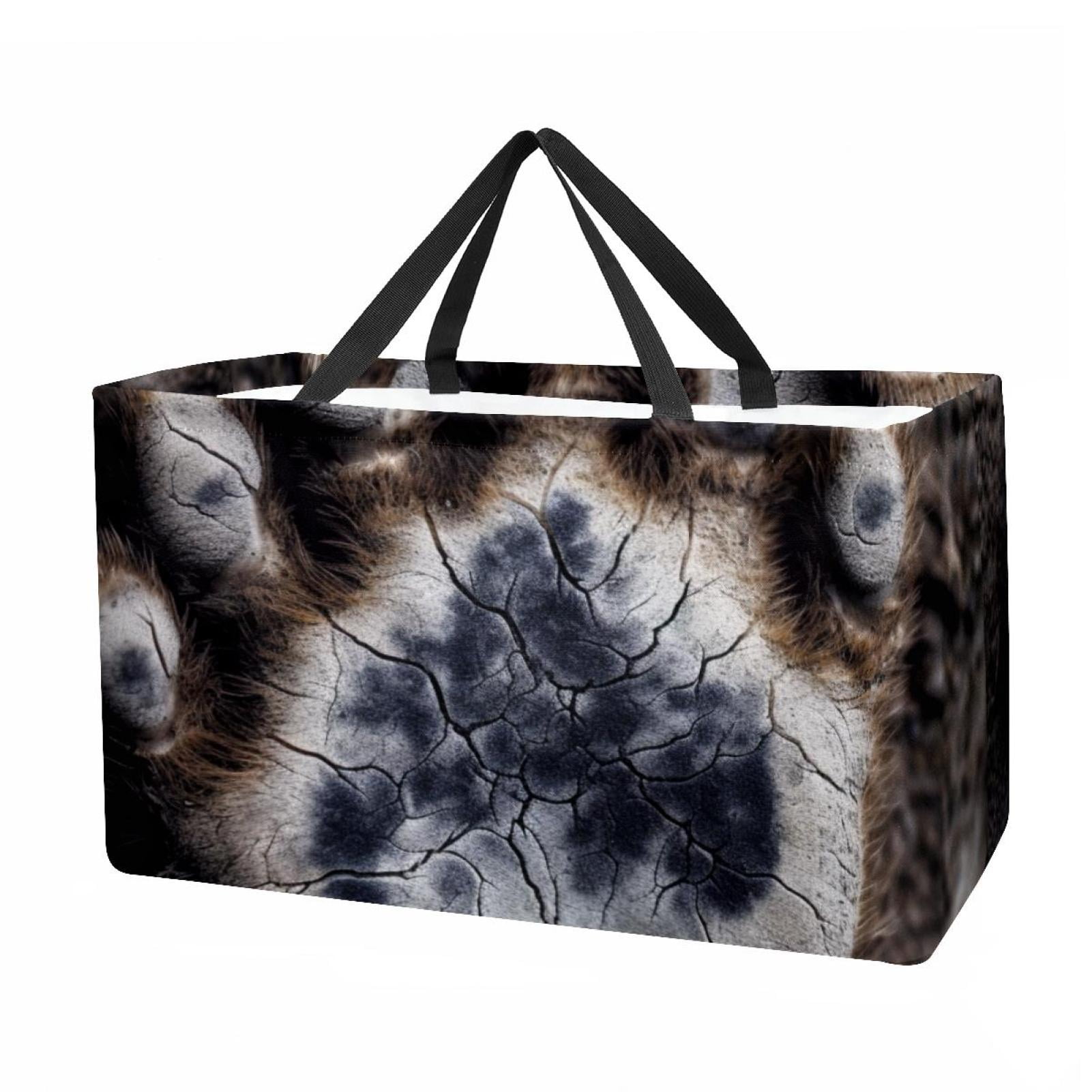 Print Large Capacity Reusable Foldable Beach Bag with Collapsible ...