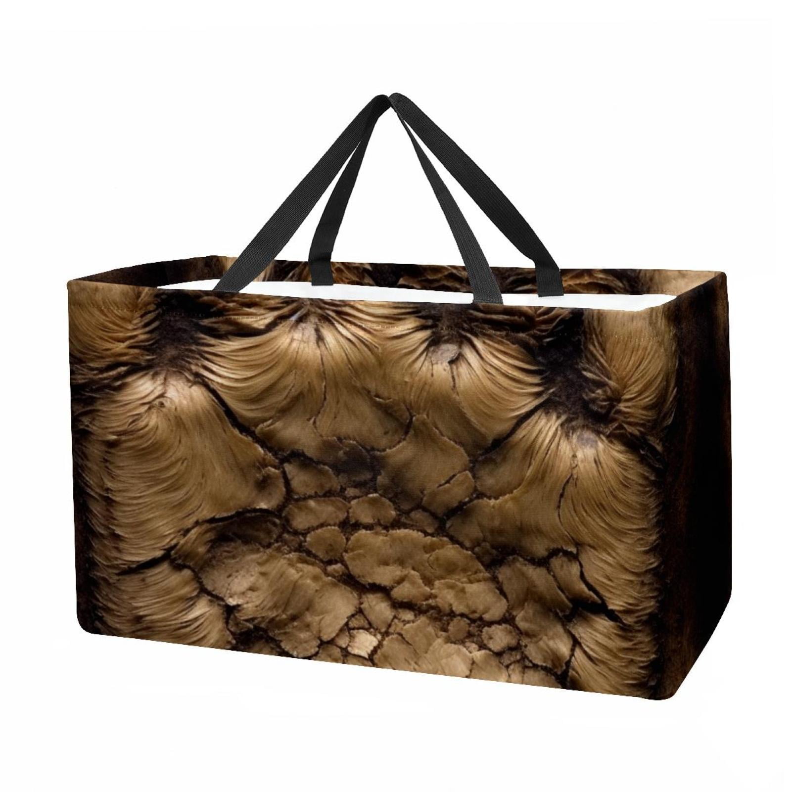 Print Large Capacity Reusable Foldable Oxford Cloth Laundry Basket ...