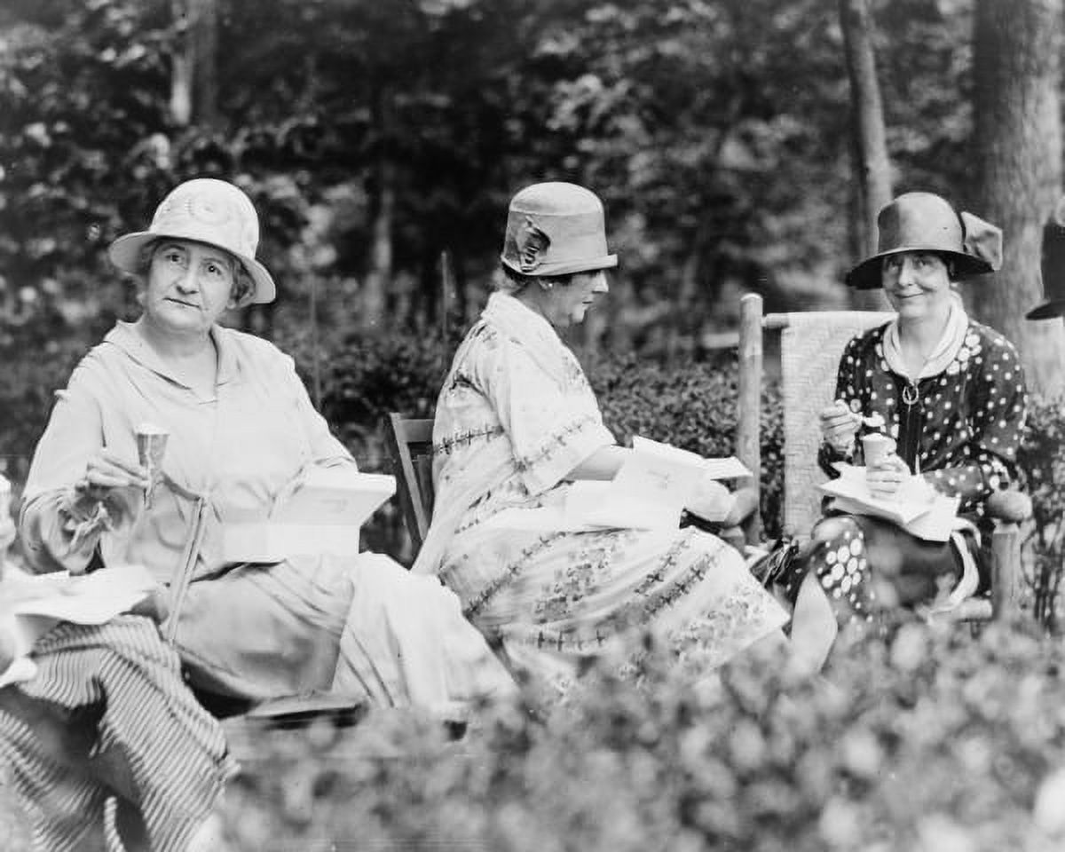 Print: Left To Right: Mrs. William N. Butler, Wife Of The Senator From ...