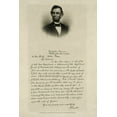 Print: Letter From Abraham Lincoln To Mrs. Bixby, With Bust-Length ...