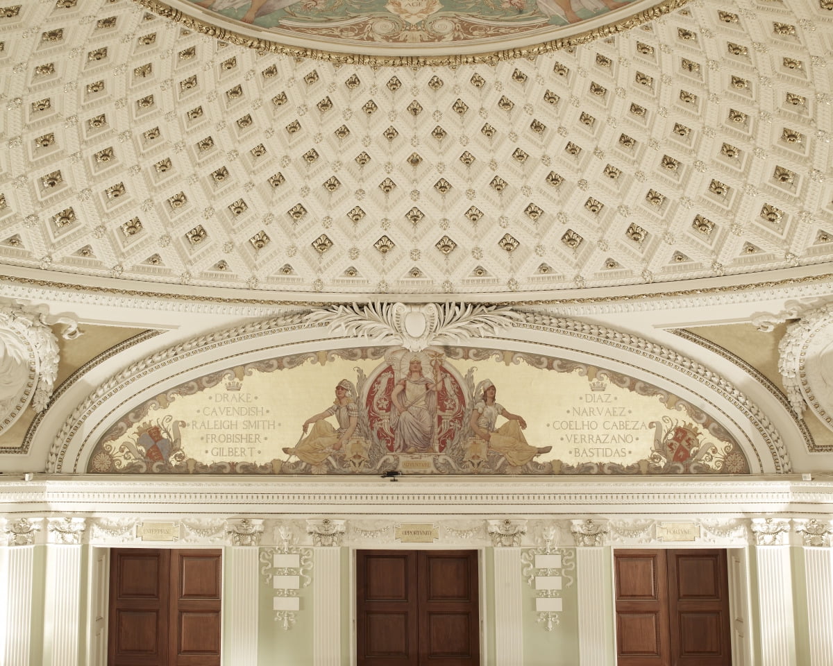 Print: Library of Congress, View , Adventure Mural By George W. Maynard ...