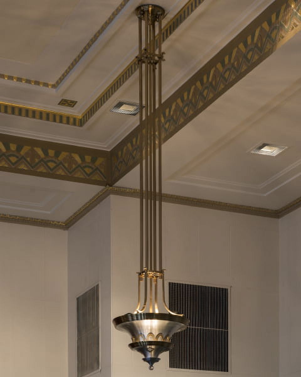 Print: Light Fixture. The L. Richardson Preyer Federal Building And ...