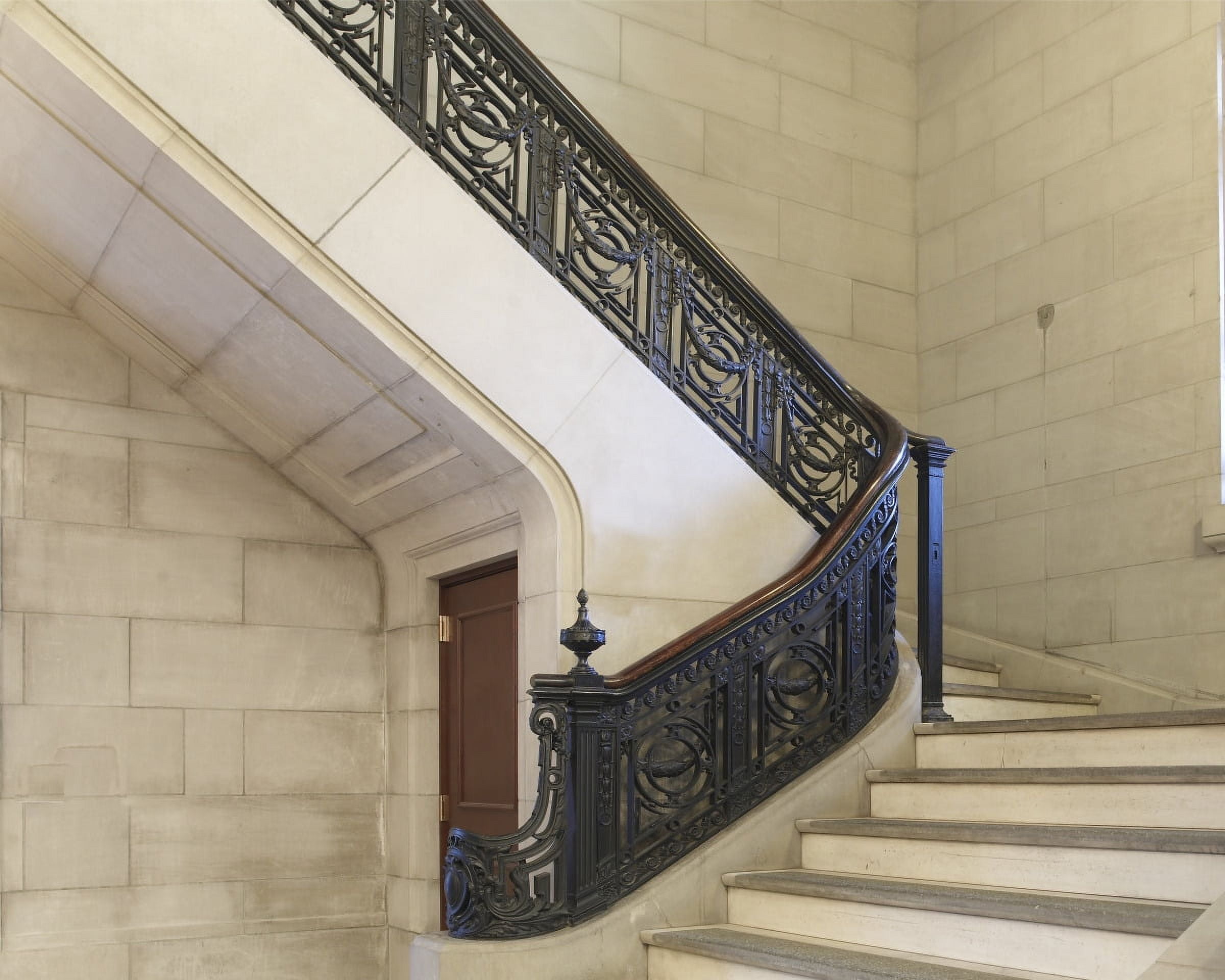 Print: Lobby Stairs, Federal Building And U.S. Courthouse, Providence ...