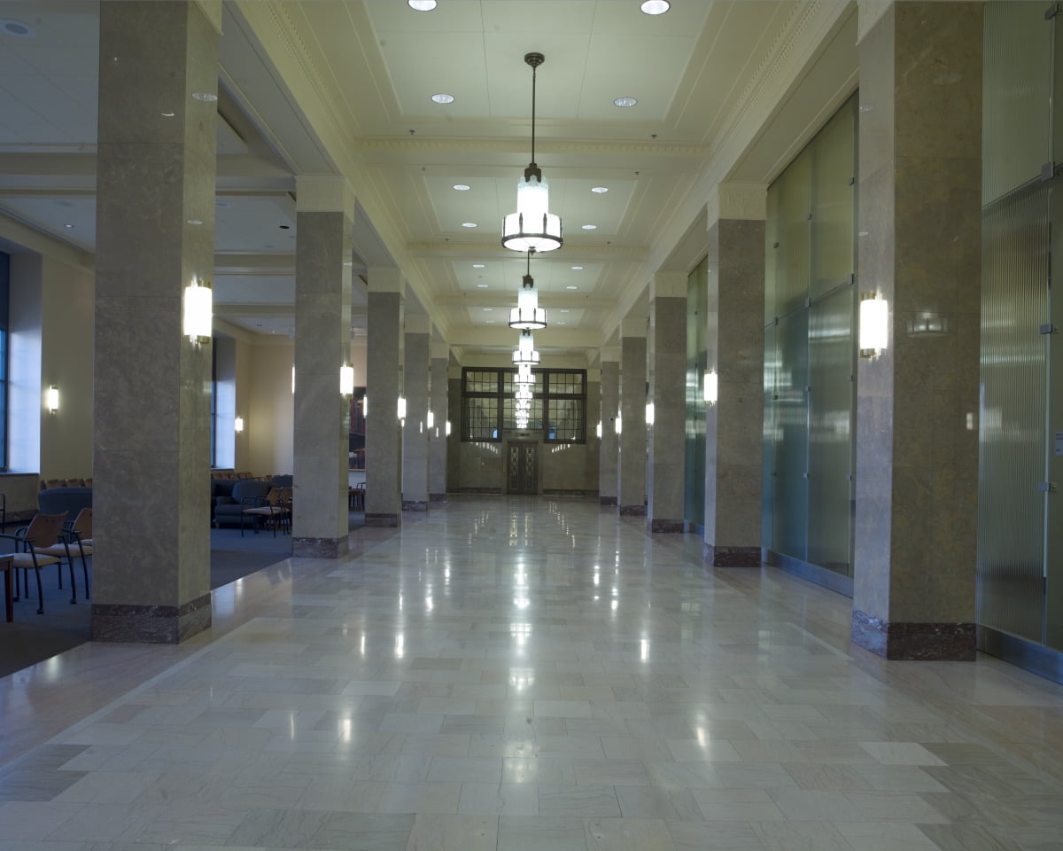 Print: Lobby, United States Courthouse, Davenport, Iowa, 2008 - Walmart.com
