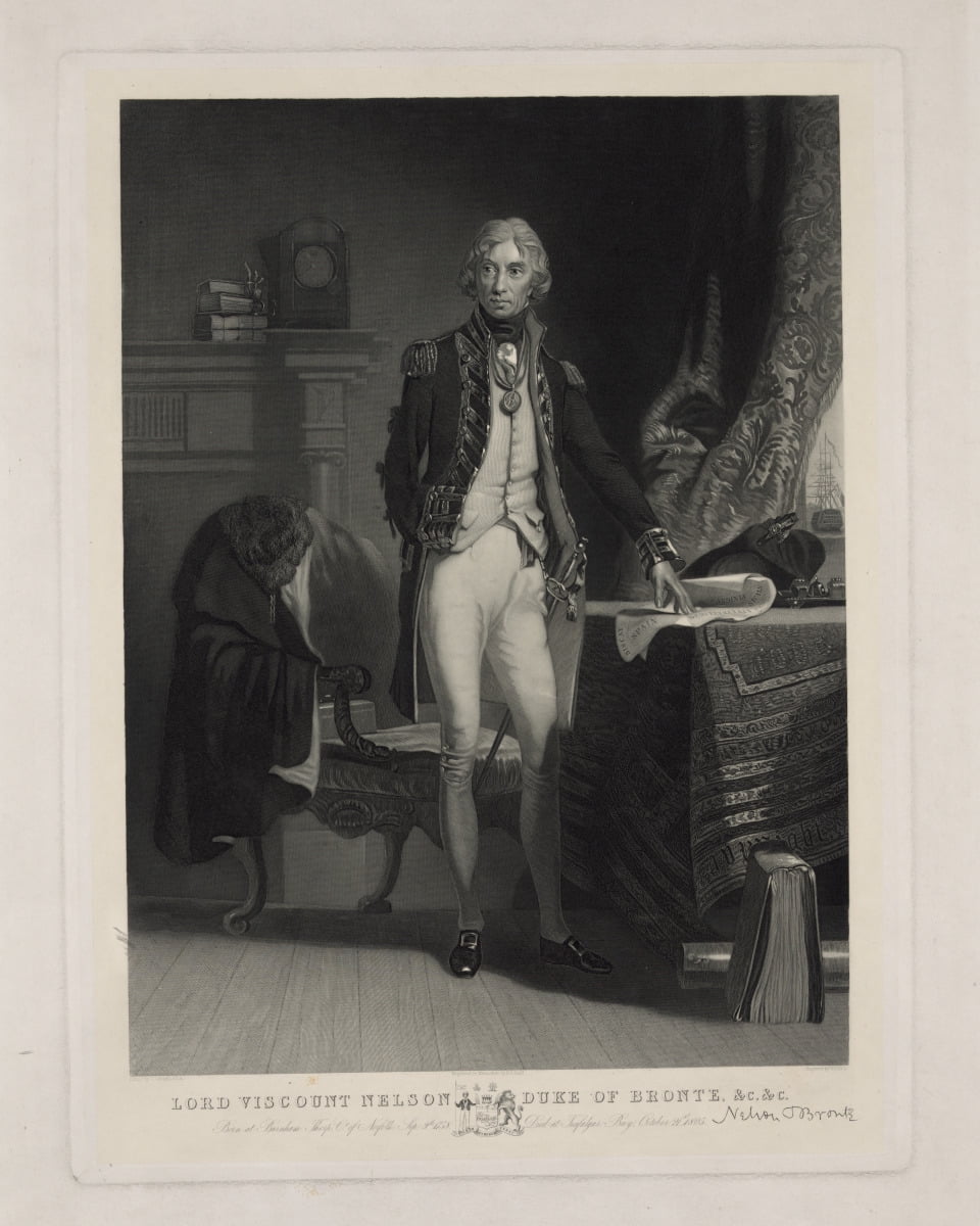Print: Lord Viscount Nelson Duke Of Bronte, &c.&c. - Walmart.com