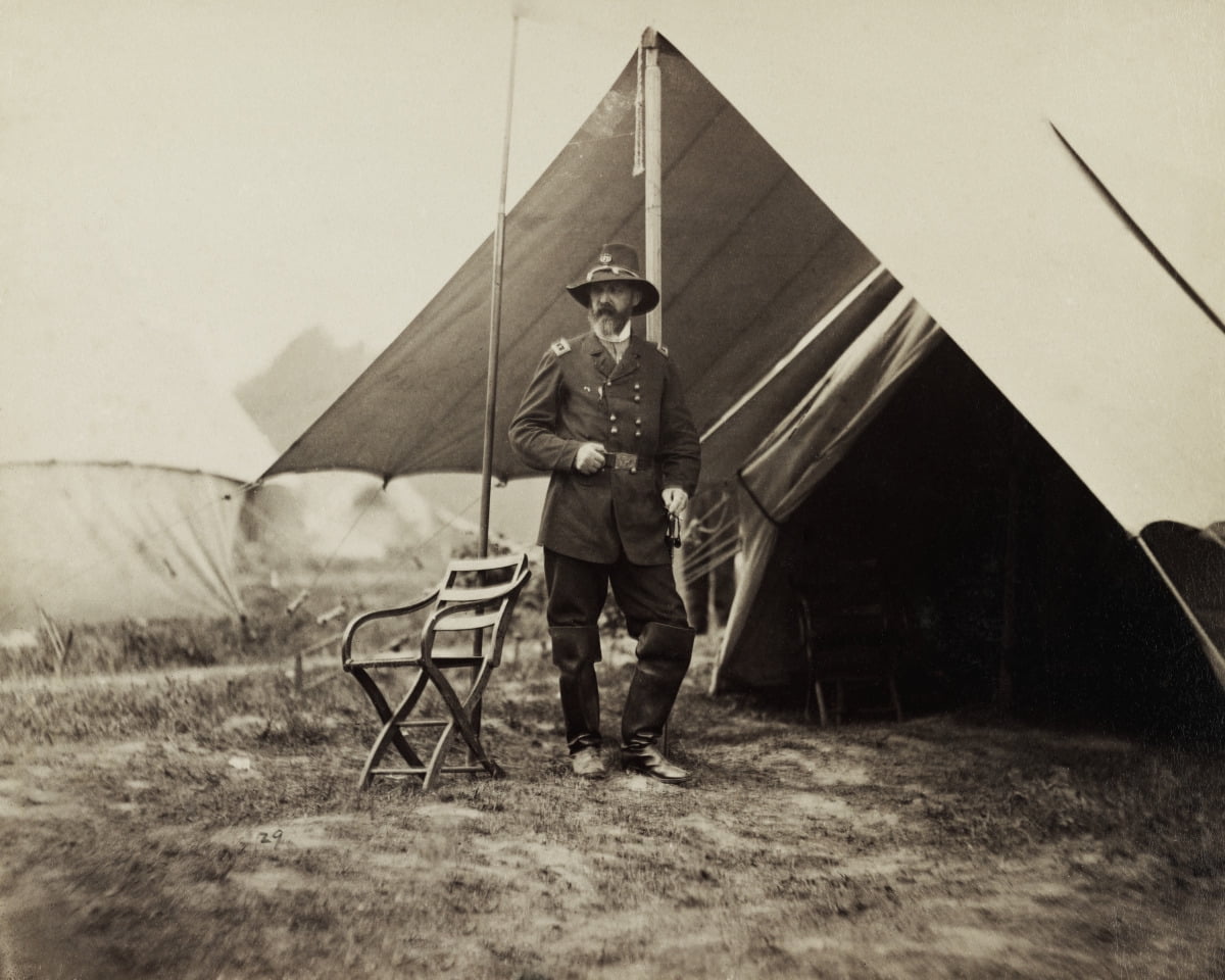 Print: Major General Geo. G. Meade, circa 1861 - Walmart.com