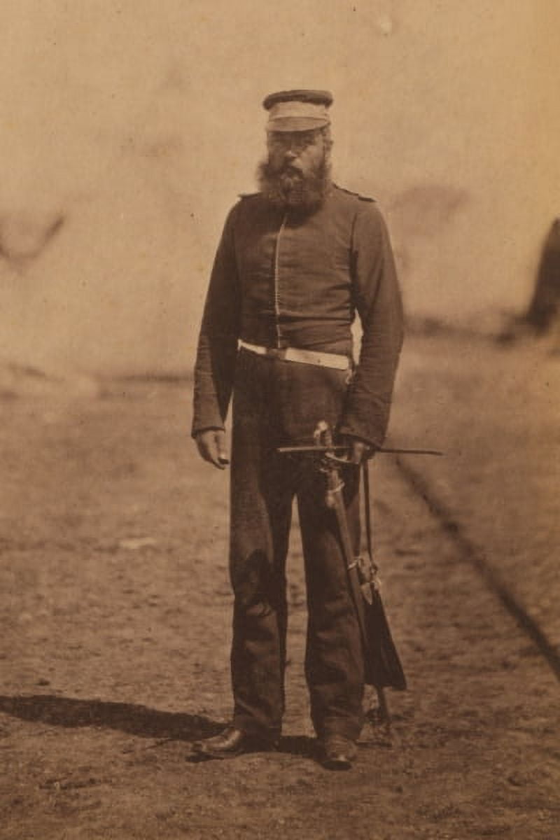 Print: Major Pipon, Royal Artillery, 1855 - Walmart.com