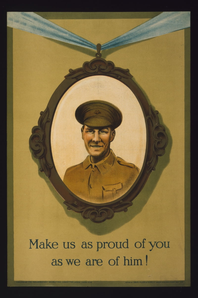 Print: Make US As Proud Of You As We Are Of Him!, 1915 - Walmart.com