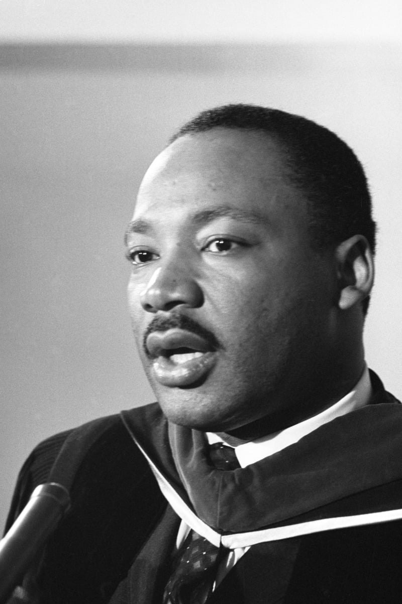 Print: Martin Luther King Press Conf., 1965 - Walmart.com