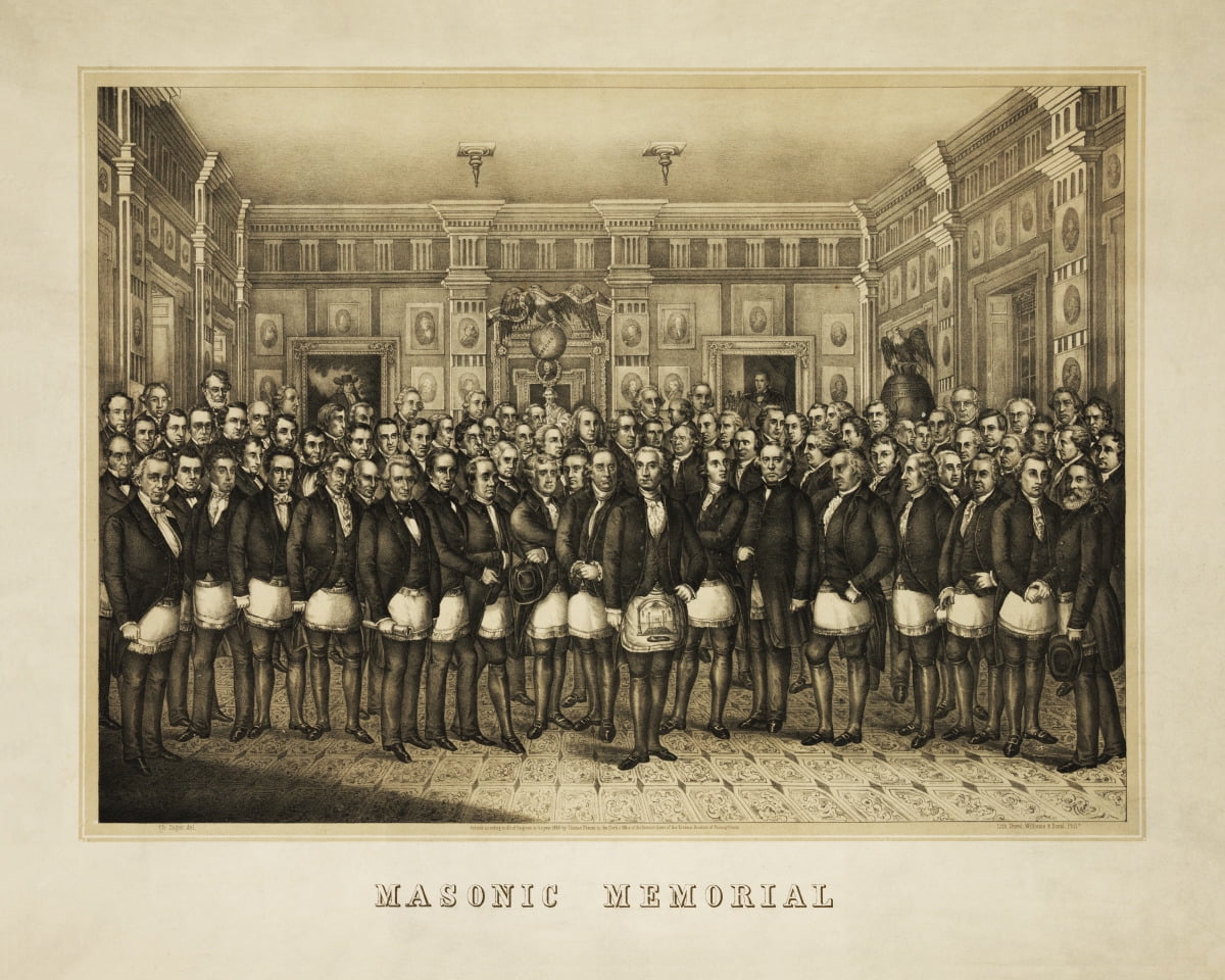 Print: Masonic Memorial - Walmart.com