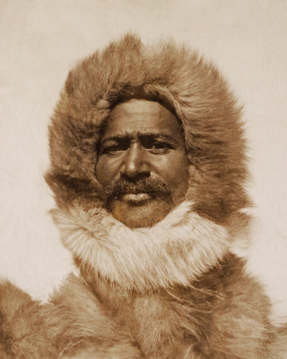 Print: Matthew Alexander Henson, Head-And-Shoulders Portrait, Facing ...